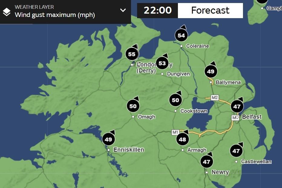 Met Office lifts weather warnings for wind across Northern Ireland ...