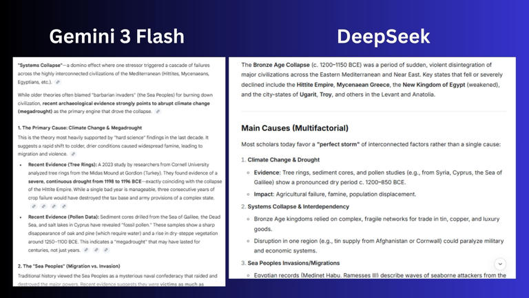I tested Gemini 3 Flash vs. DeepSeek with 9 prompts — the winner ...