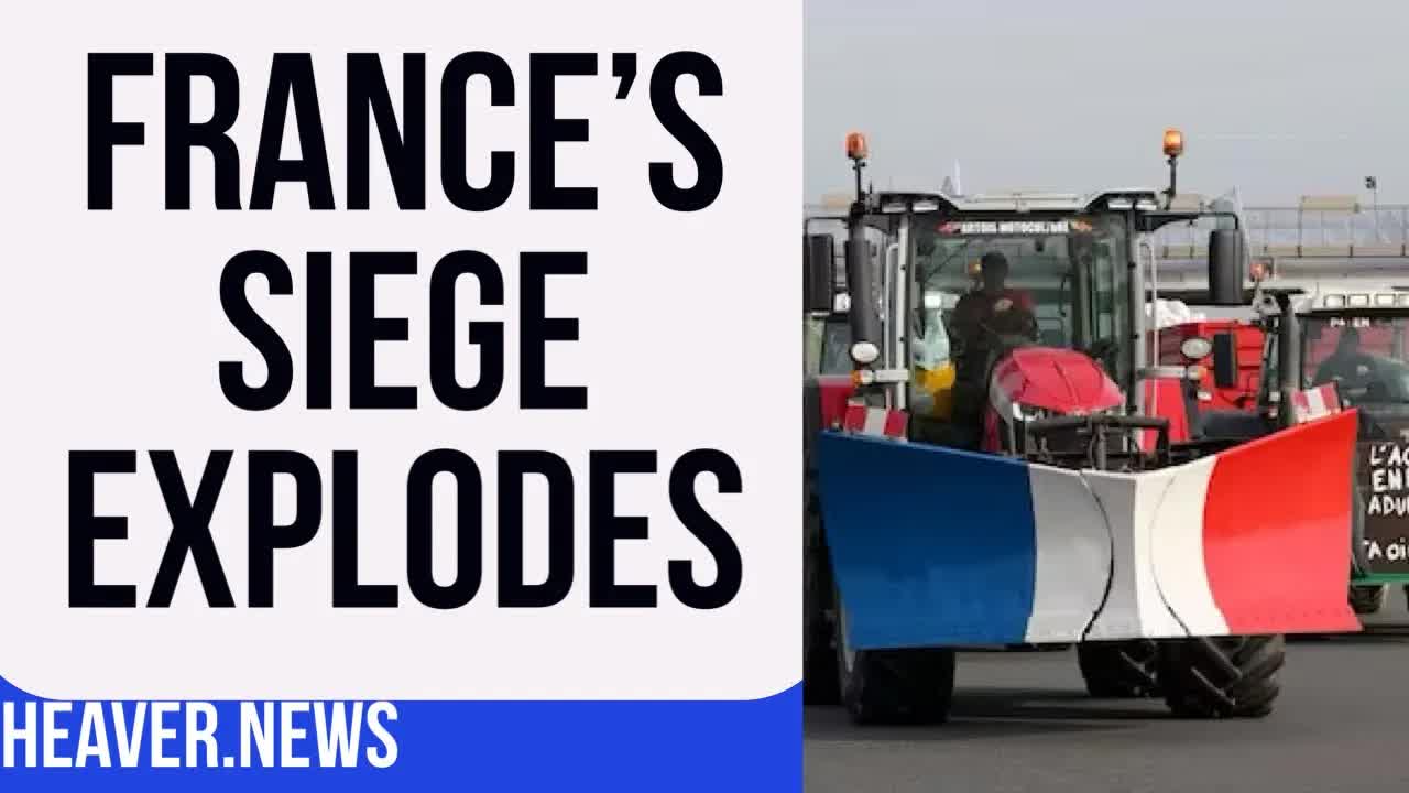 French farmers' alarming siege in Paris over EU laws