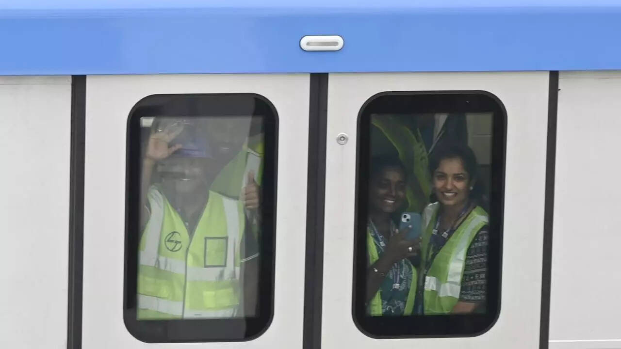 Chennai on track: First metro trial run links Porur and Vadapalani ...