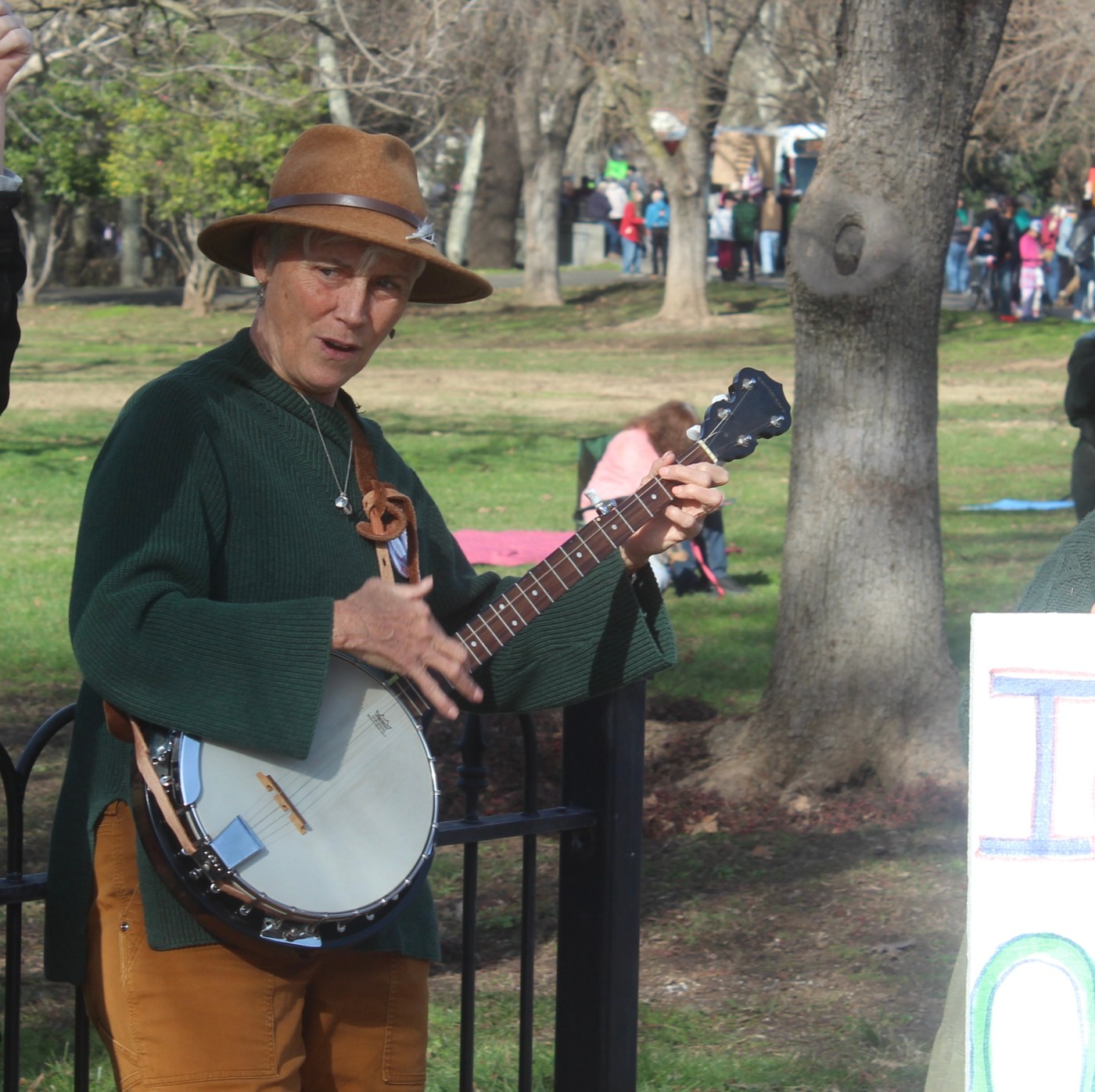 ICE protest draws large crowd in downtown Chico