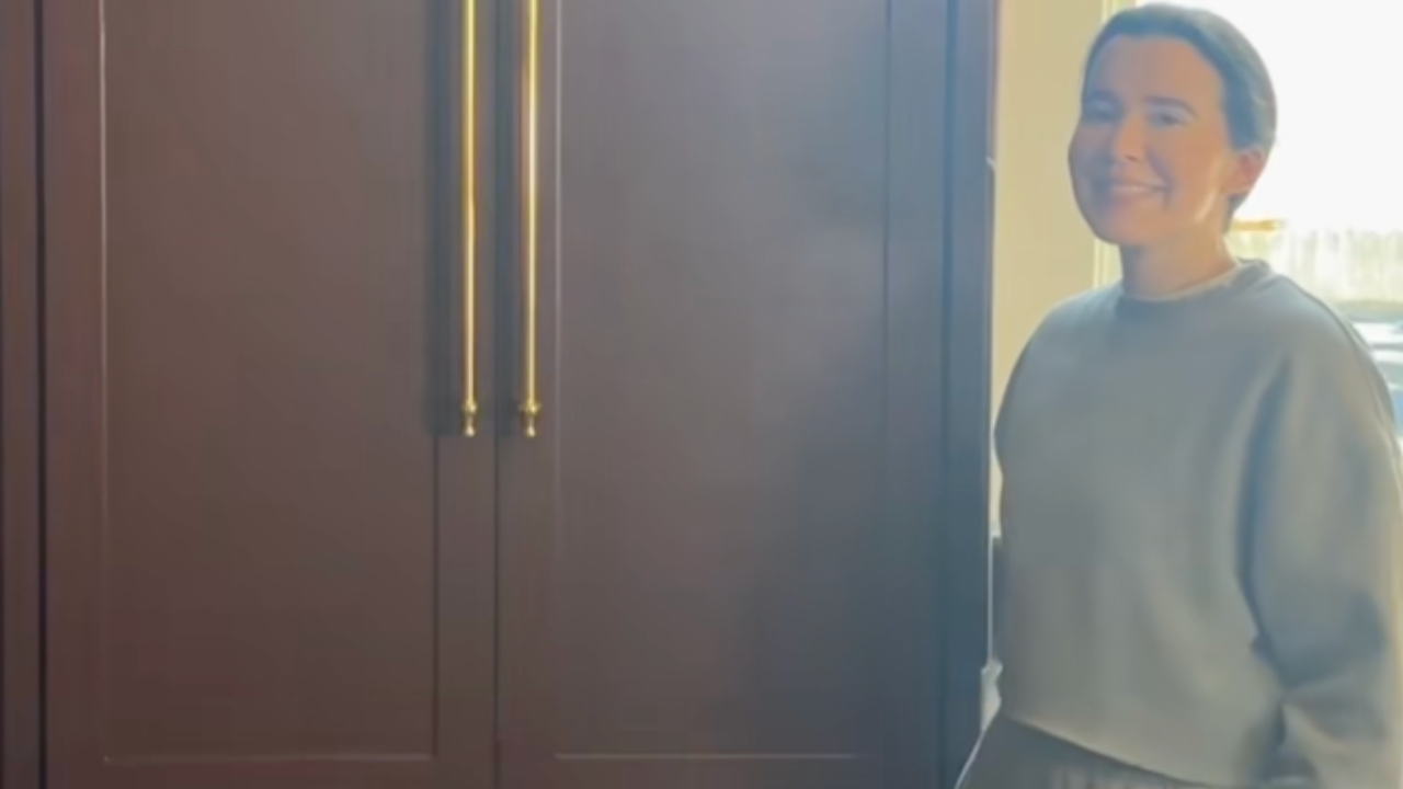 The paneled fridge that makes the kitchen look custom