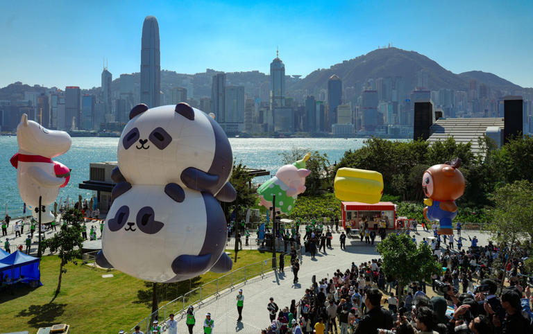 SpongeBob, Peppa Pig and panda cubs head to Hong Kong arts hub for ...