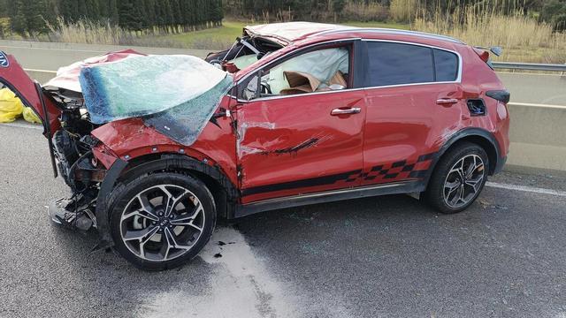 Dos detenidos tras sufrir un accidente en la AP-7 con un coche robado y ...