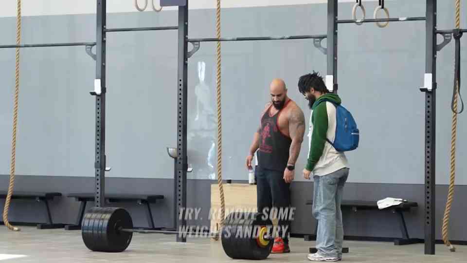 You’re training with fake weights