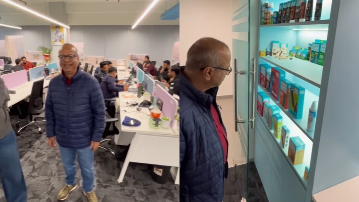 Bombay Shaving Company CEO's office tour with his father wins the internet