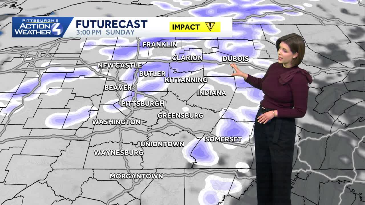 Impact Day: Blustery with scattered light snow for western PA | January ...