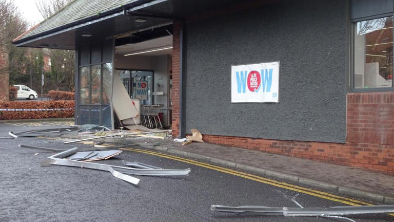 Third ram-raid incident in four days sees thieves make off with cash ...