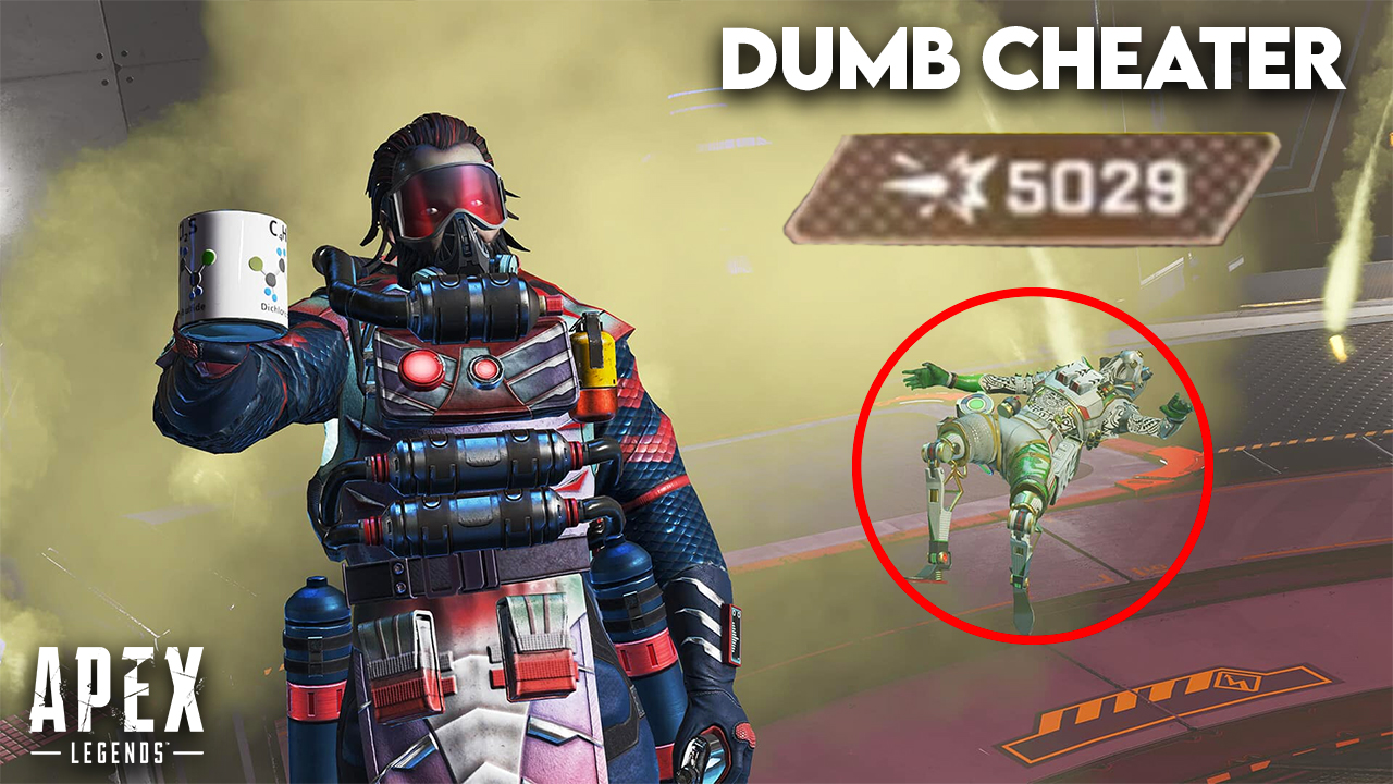 Spectating a clueless cheater getting 5K damage in Apex Legends match