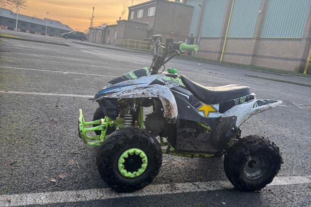 Why police seized this quad bike in the Wrexham area