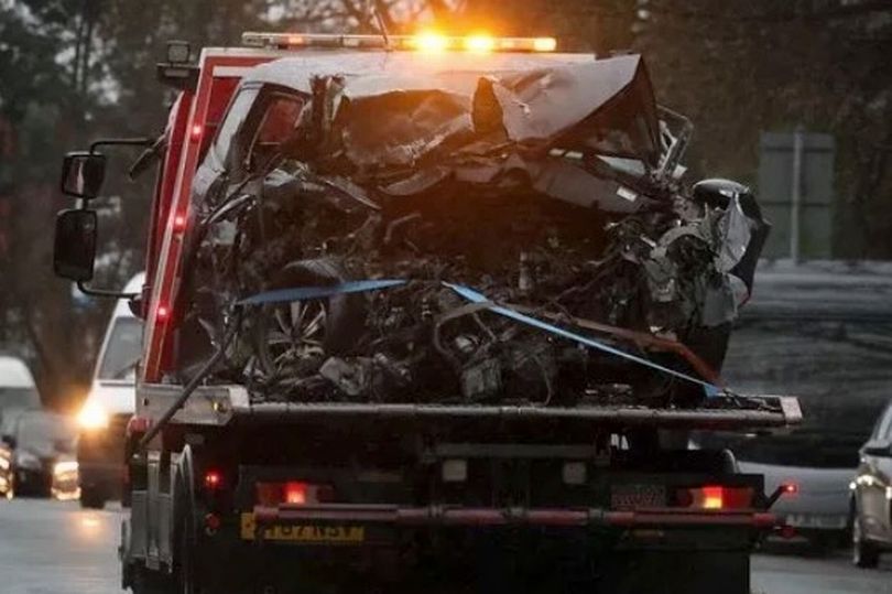 Three teens among four dead in early-hours horror crash as five others ...
