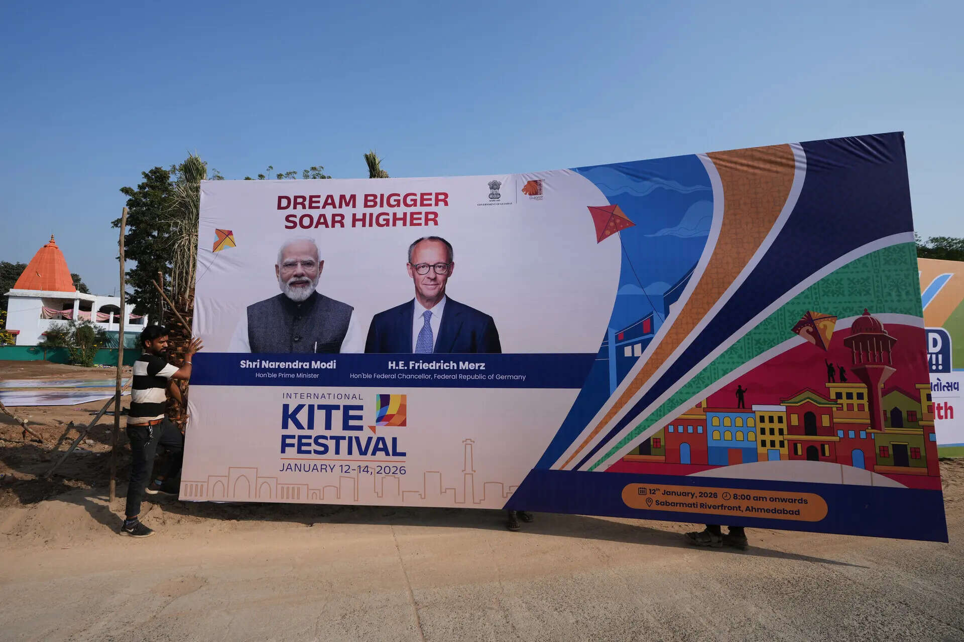 Germany's Merz heads to India to bolster trade, security ties