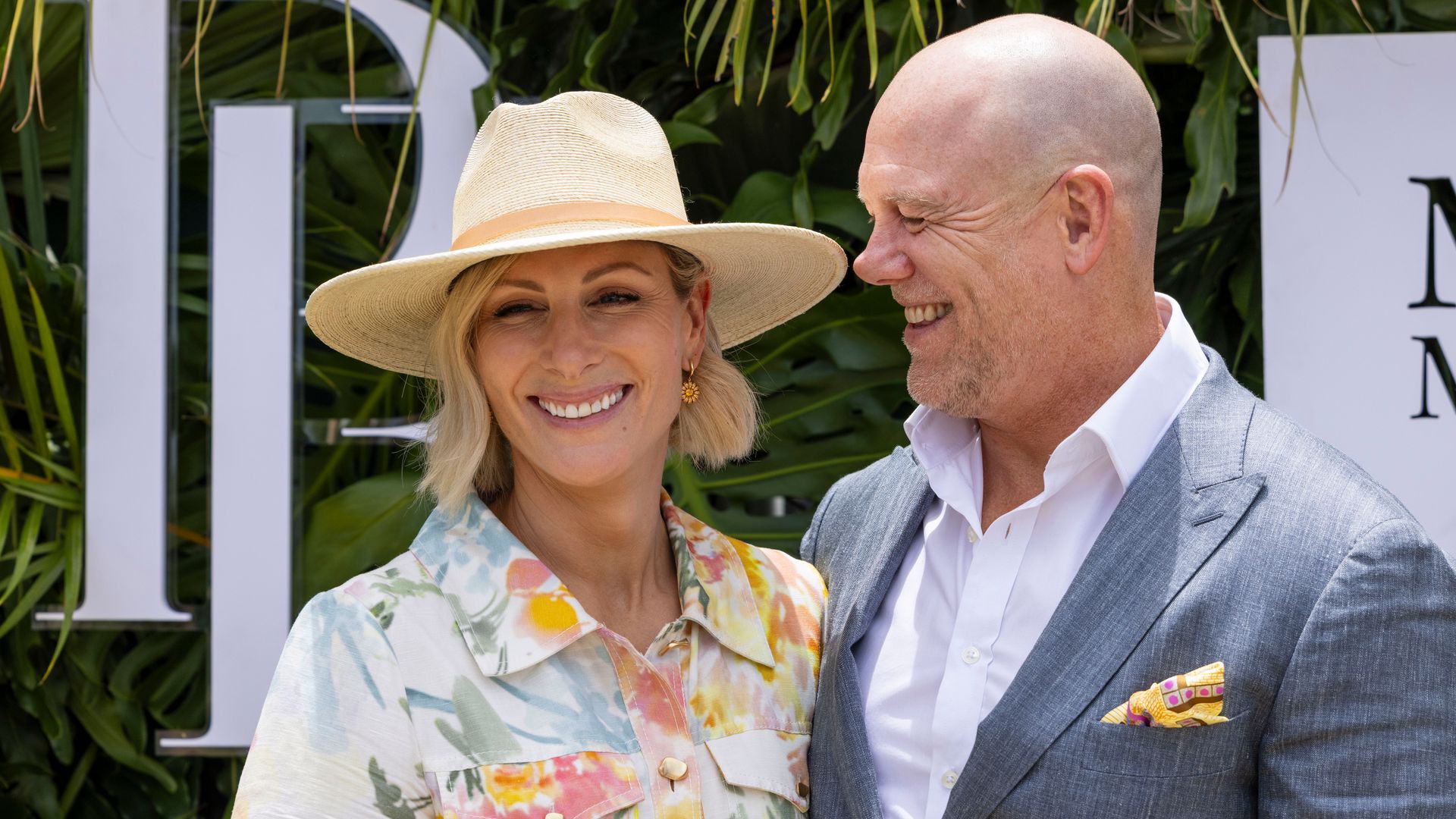 Zara Tindall is a vision in romantic floral dress at Magic Millions ...