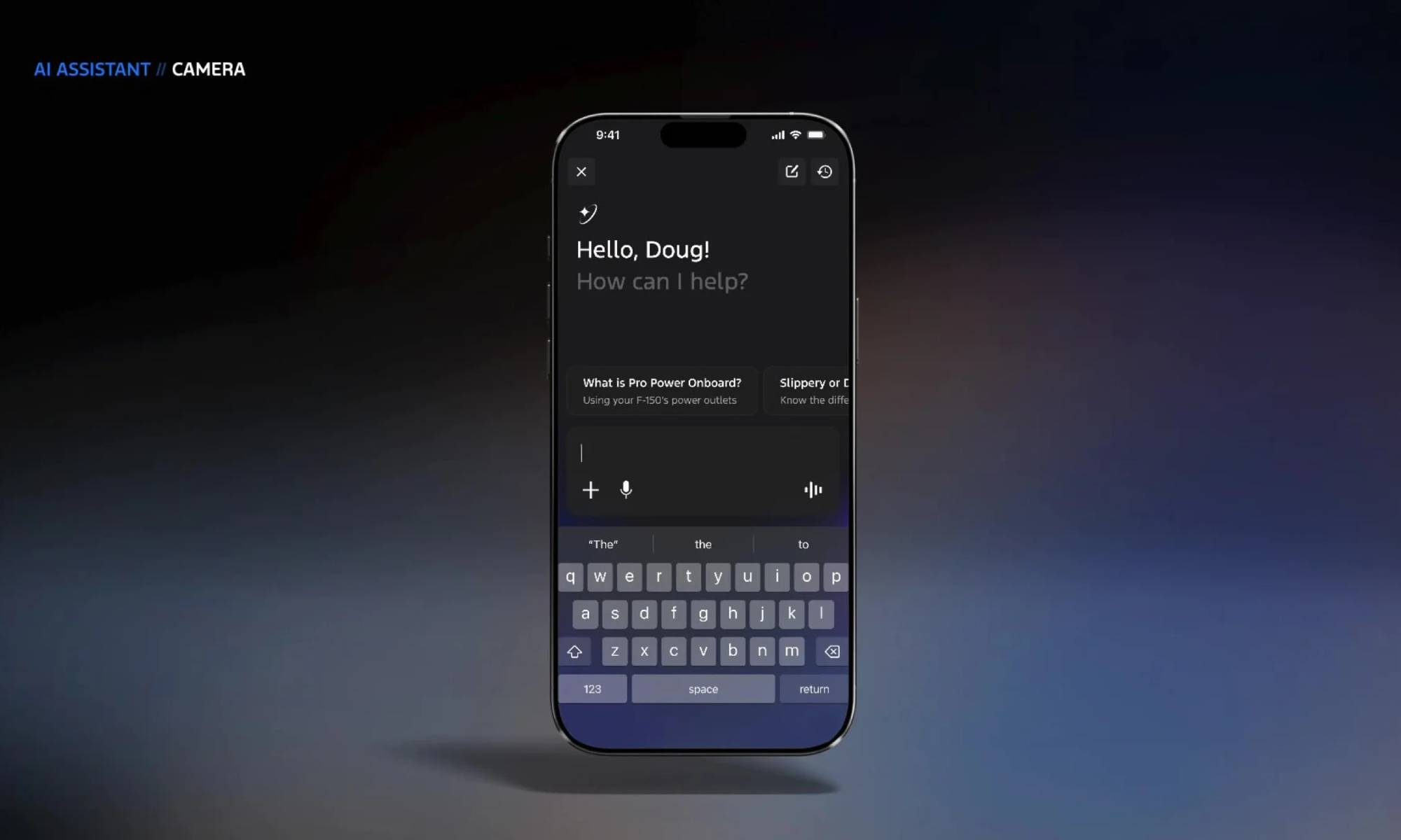 Ford is building an AI assistant that knows your vehicle inside out