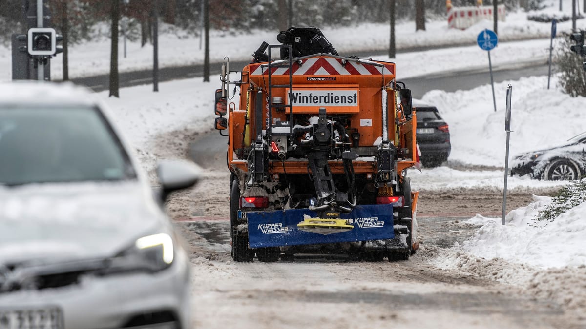 Eisregen erreicht Düsseldorf – erhebliche Glättegefahr
