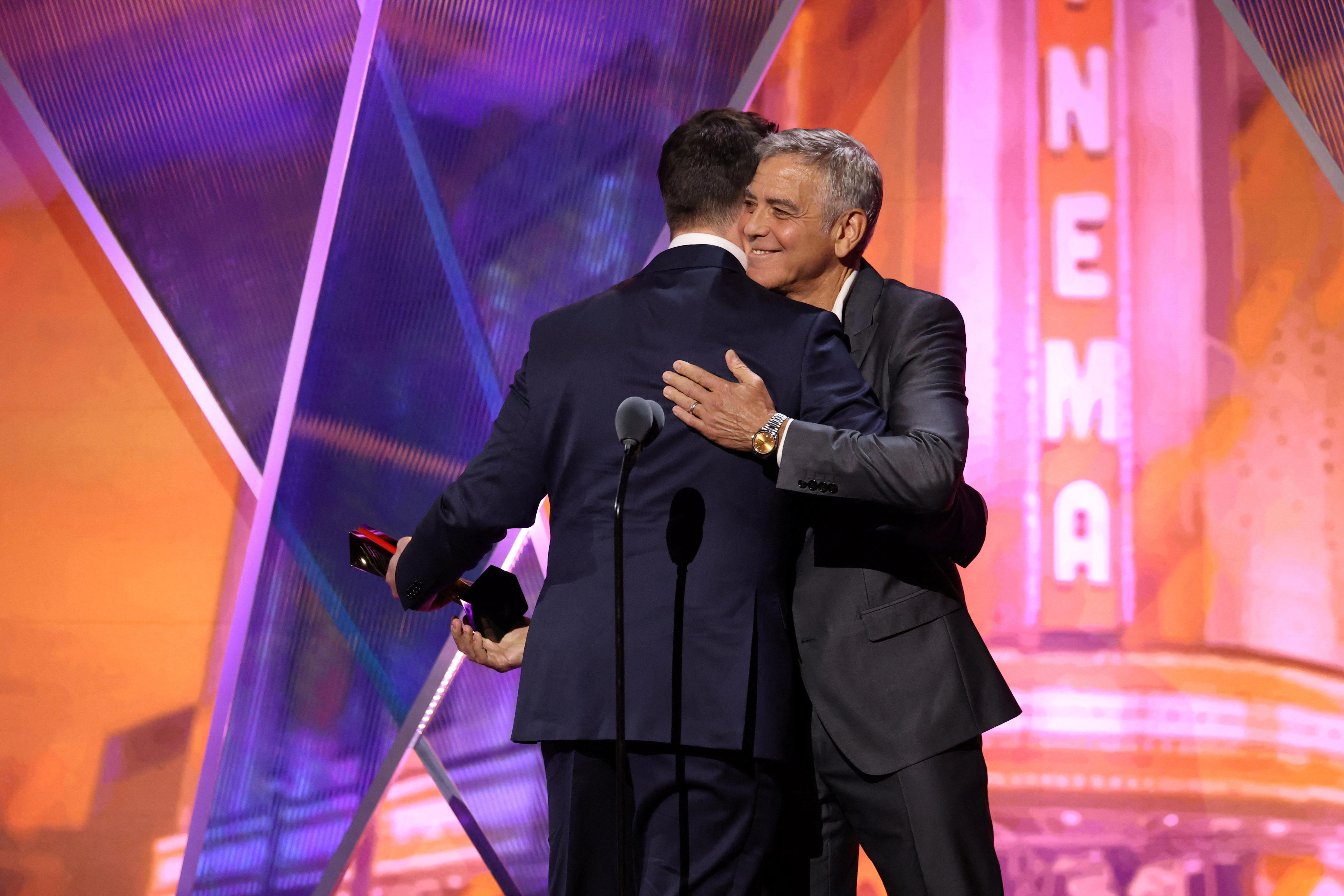 George Clooney and 'The Pitt' star Noah Wyle have emotional 'ER' reunion