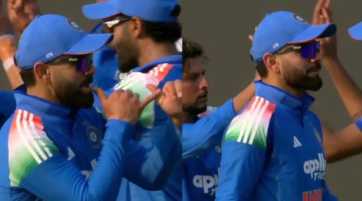 Watch: Virat Kohli’s hilarious naagin dance lights up Vadodara crowd vs ...