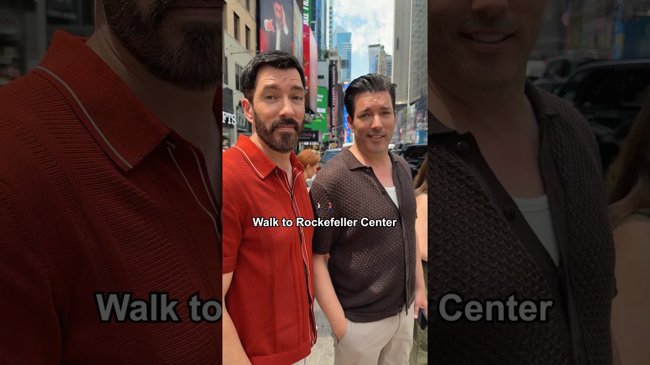 Day in the life with the Property Brothers on press day