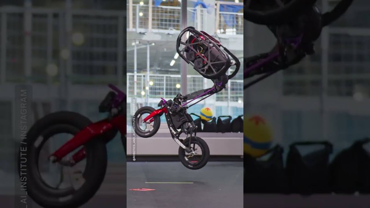 Engineers train robots to perform advanced stunt-riding maneuvers