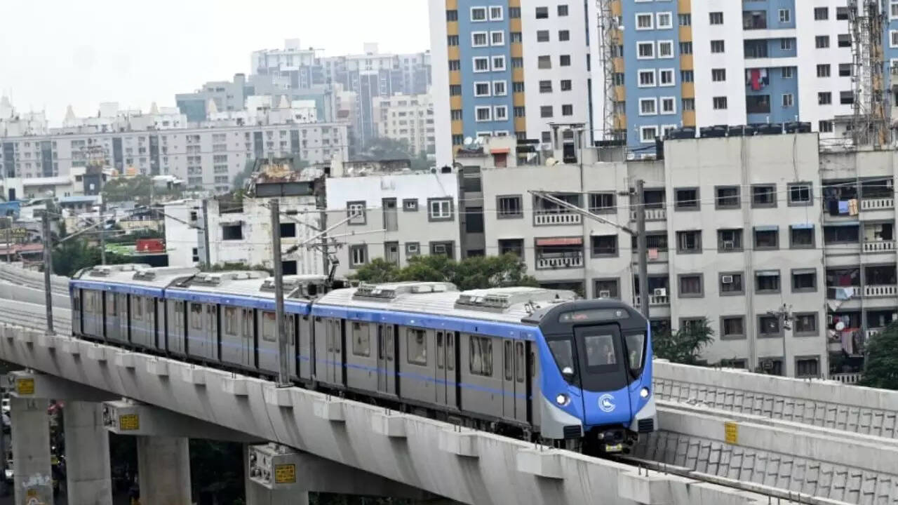 Chennai on track: First metro trial run links Porur and Vadapalani ...