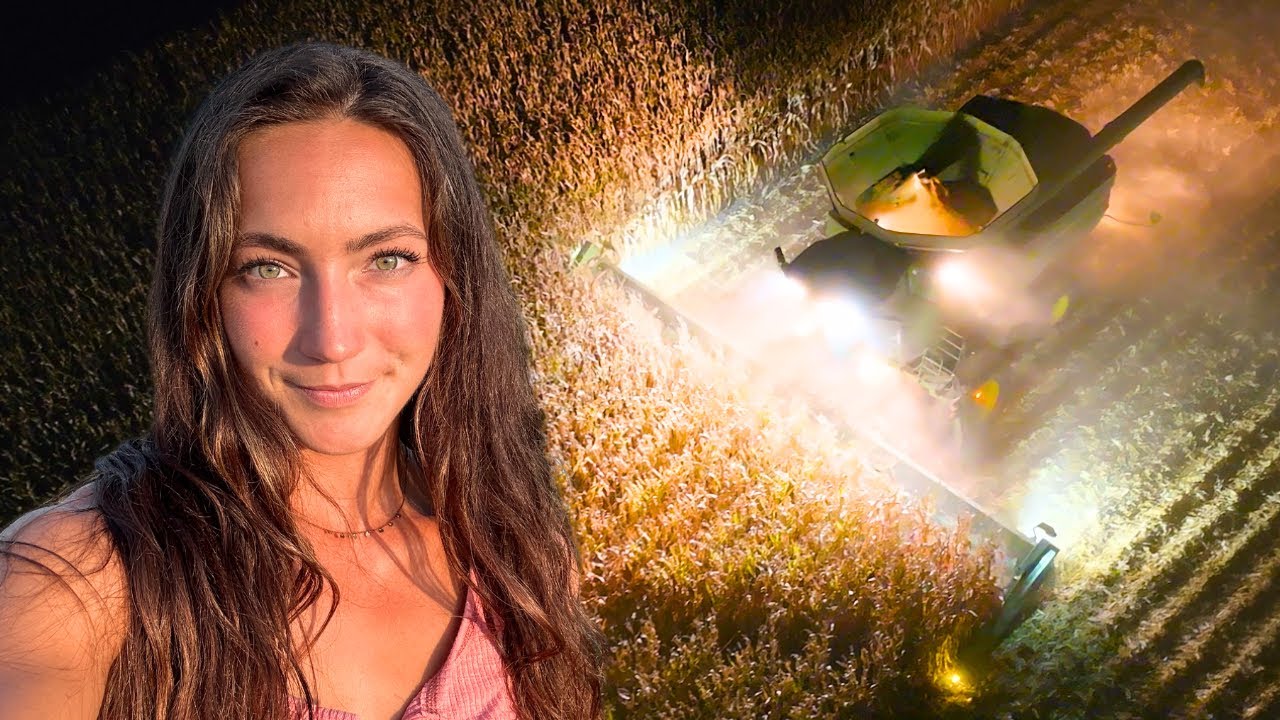 Planting our seed corn until midnight! 🚜