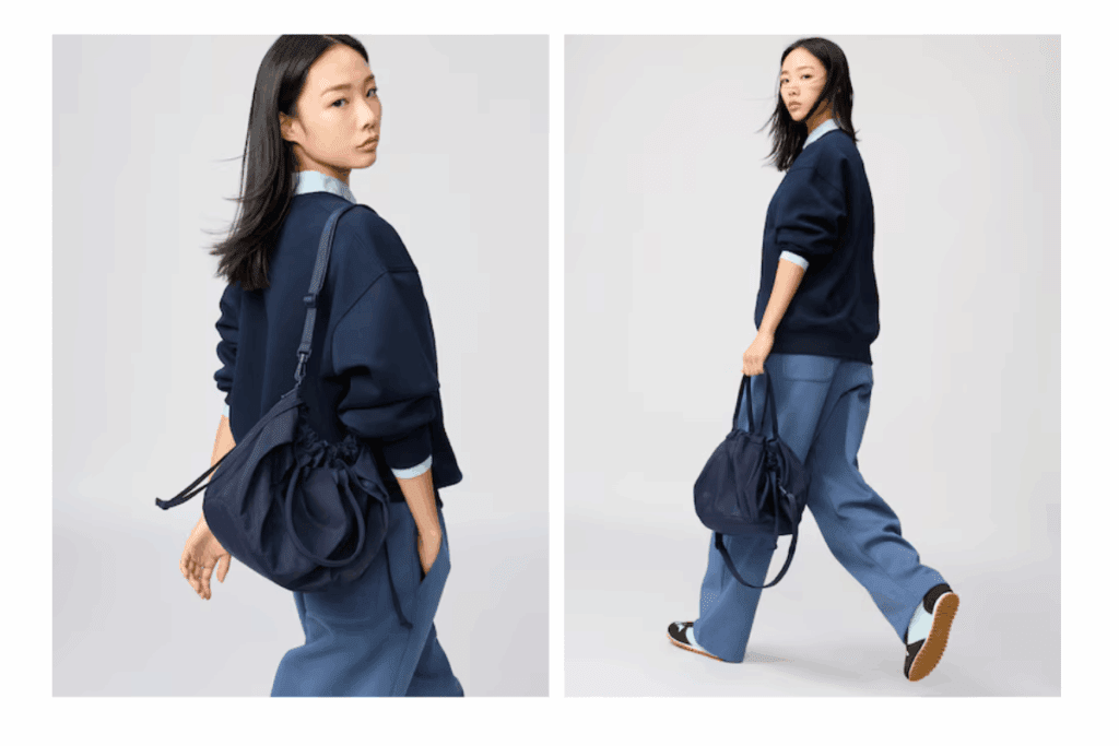 This £24.90 UNIQLO bag converts from tote to backpack in seconds and ...
