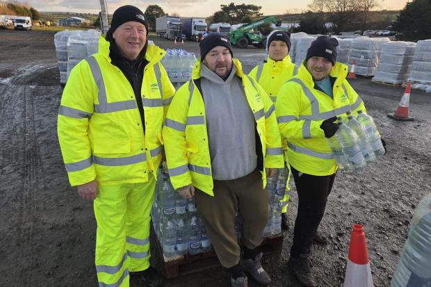 Latest on water situation in Cornwall - with new bottle collection ...