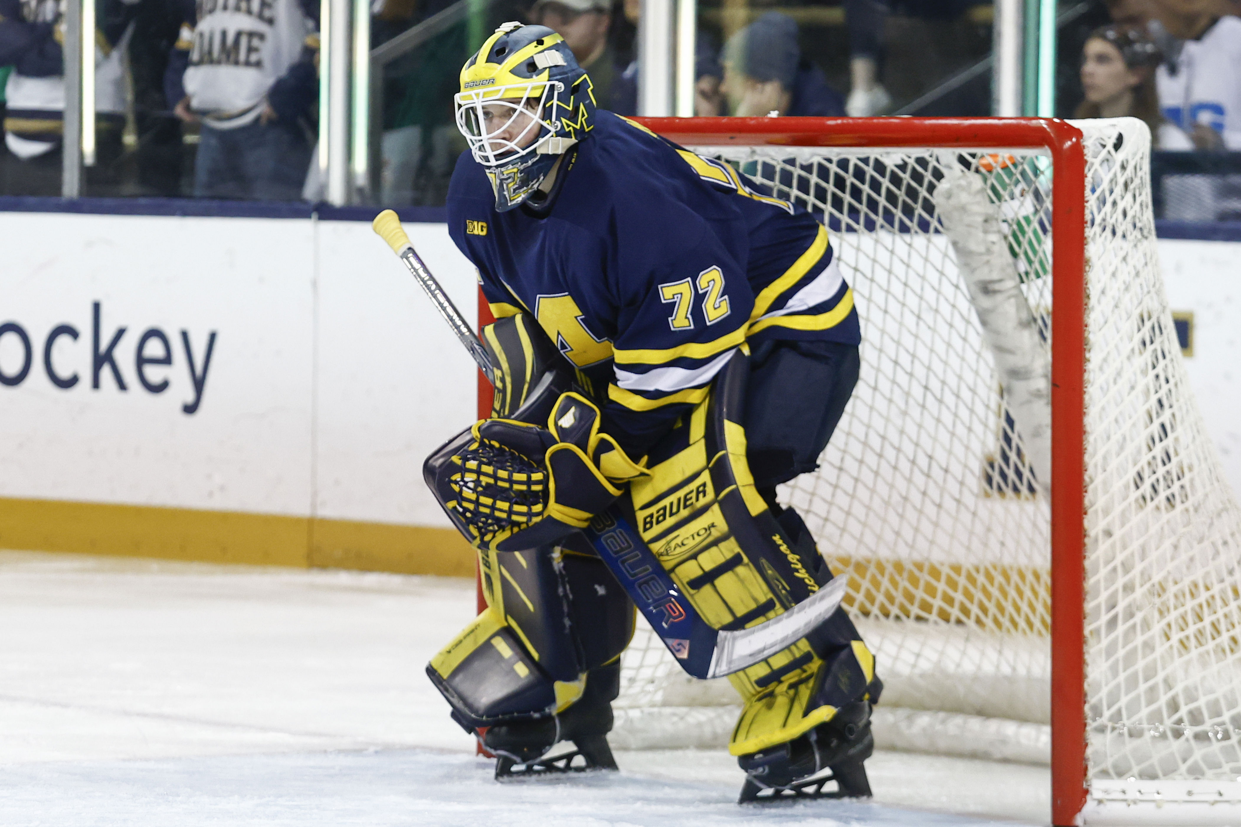 Michigan hockey wins, but goalie Jack Ivankovic to be out a long time