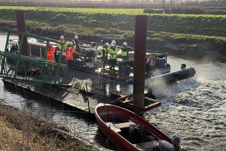Work begins on new dredging programme on the Somerset Levels
