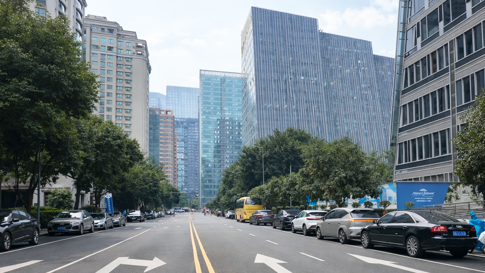 Chengdu combines nature and skyscrapers