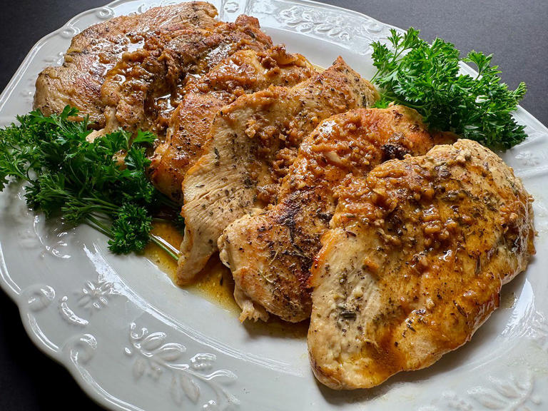 This garlic butter chicken recipe is 'definitely a keeper'