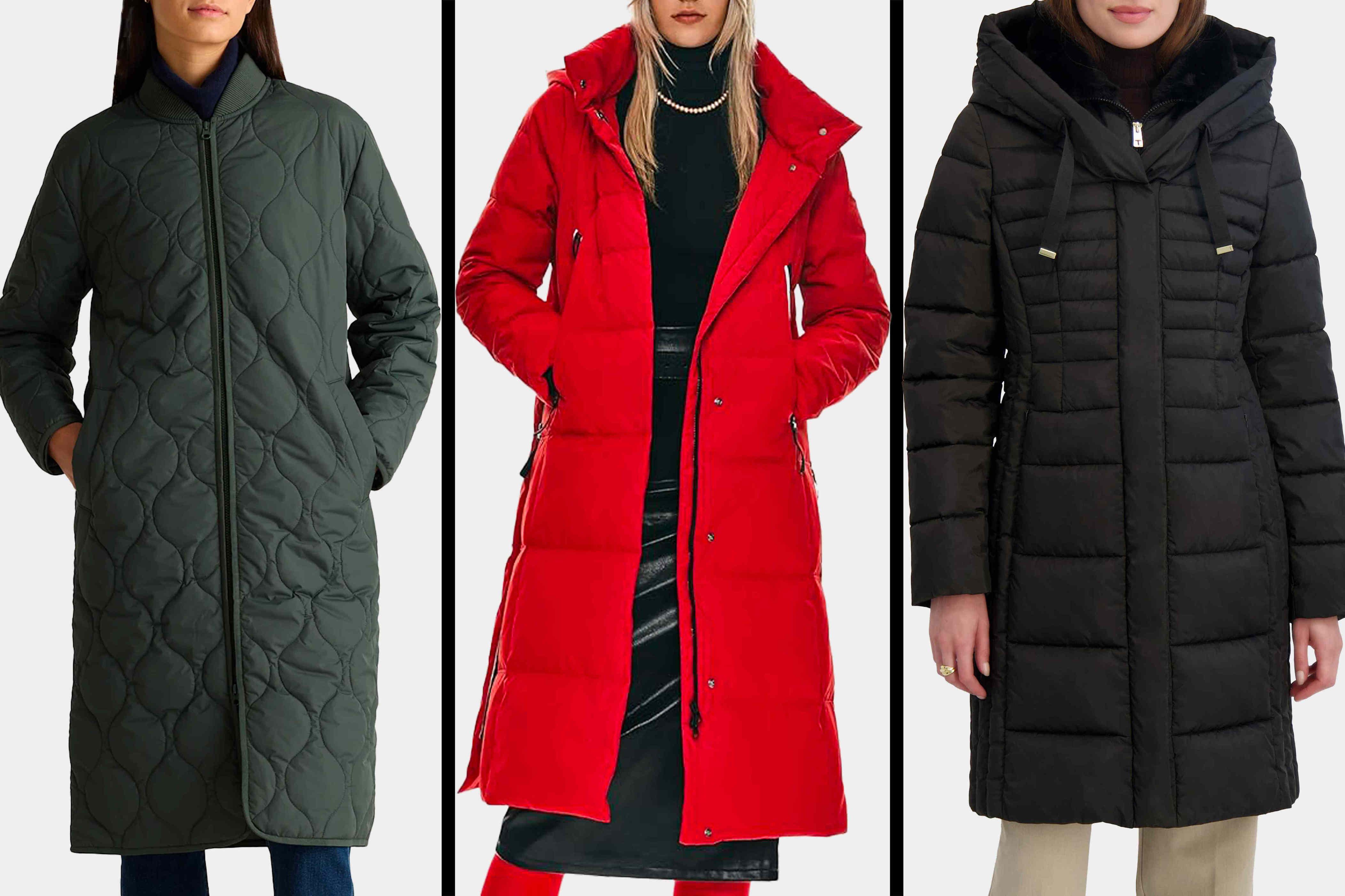 These long puffer coats will keep you warm all winter—and they're ...