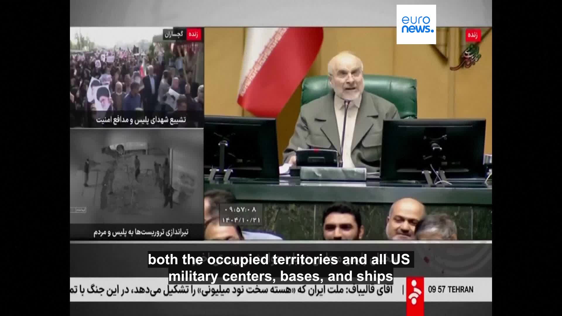 Iran cracks down on protests and threatens US and Israel of retaliation ...