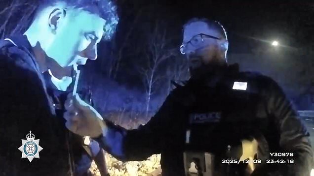 Reckless Mercedes driver hits 120mph in terrifying 47-mile police chase