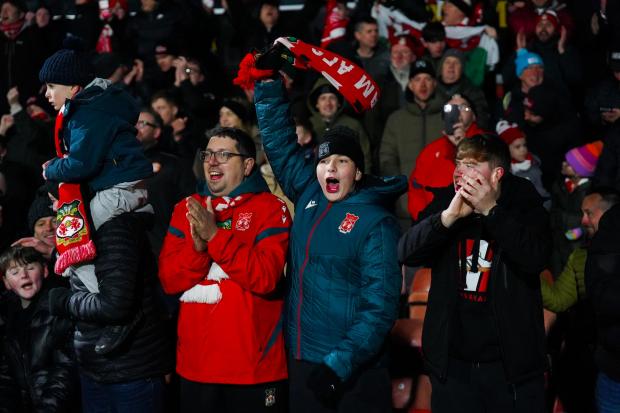 In pictures: Fans enjoy themselves in Wrexham's big FA Cup win over Forest