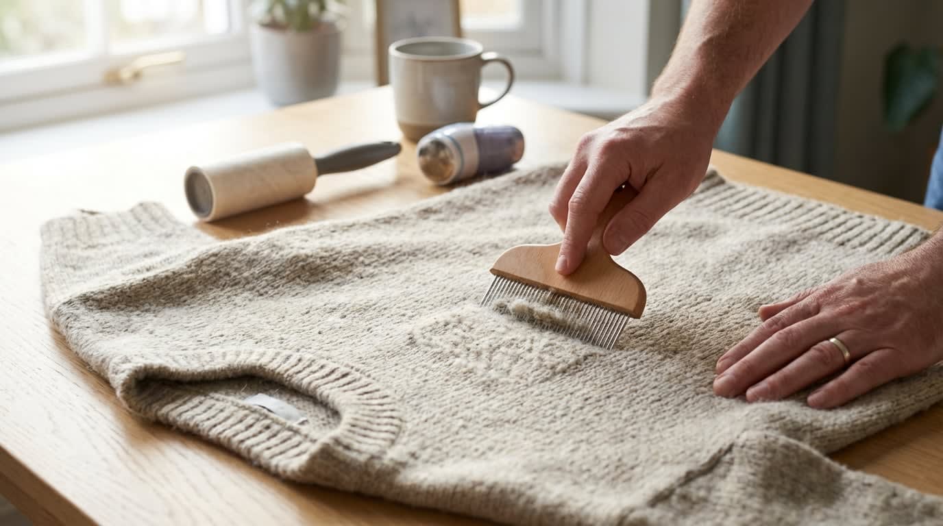 Say goodbye to bobbly jumpers, this gentle 4-step method can make worn ...