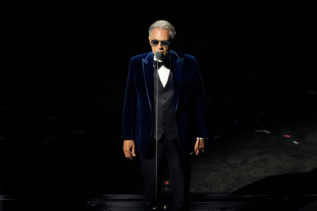 Andrea Bocelli will headline the Milan Cortina Winter Olympic opening ...
