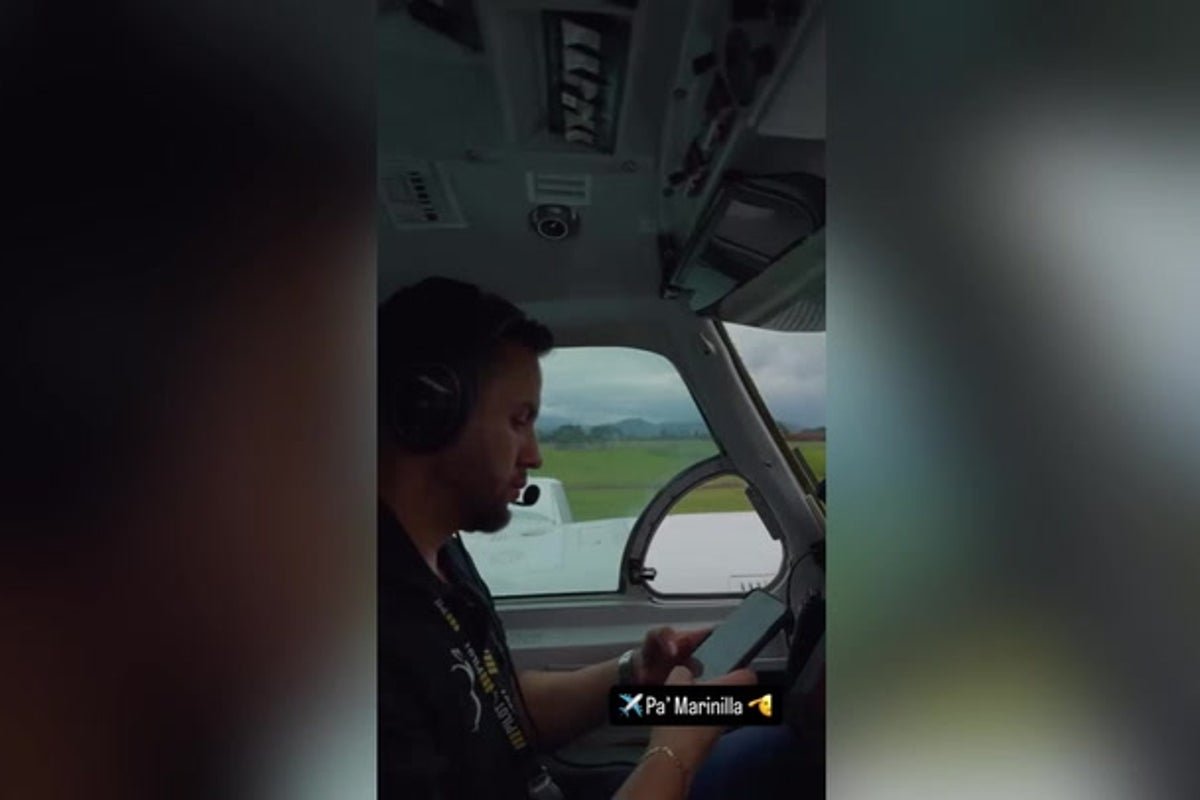 Video shows singer Yeison Jimenez on plane before fatal crash