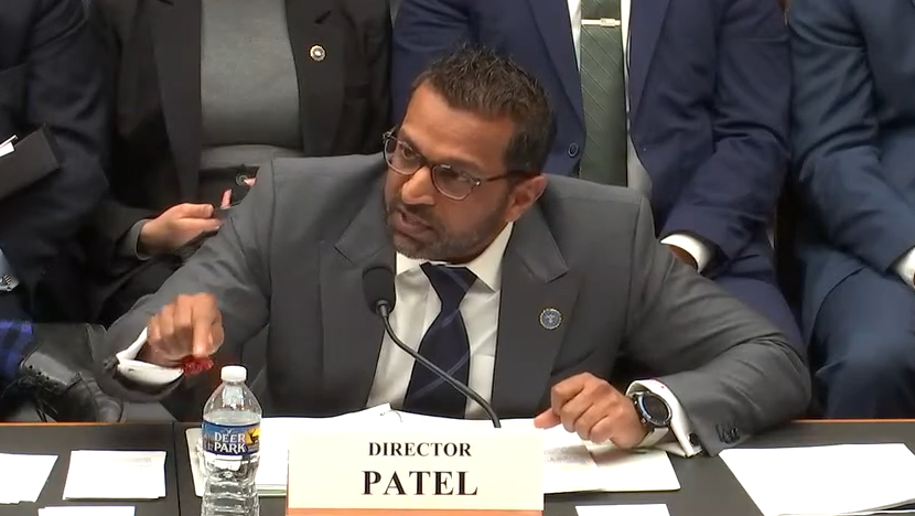 Is a witness allowed to speak this way?: Kash Patel derails hearing ...