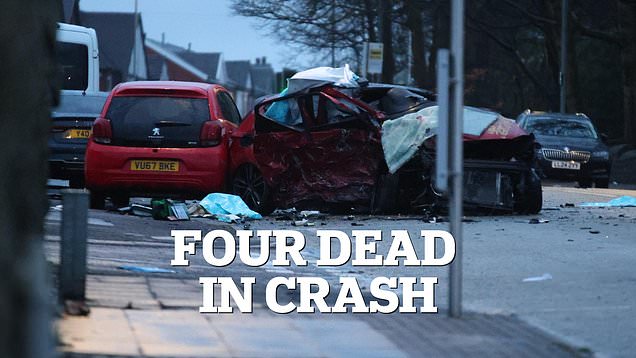 Four people dead and five others injured in road smash