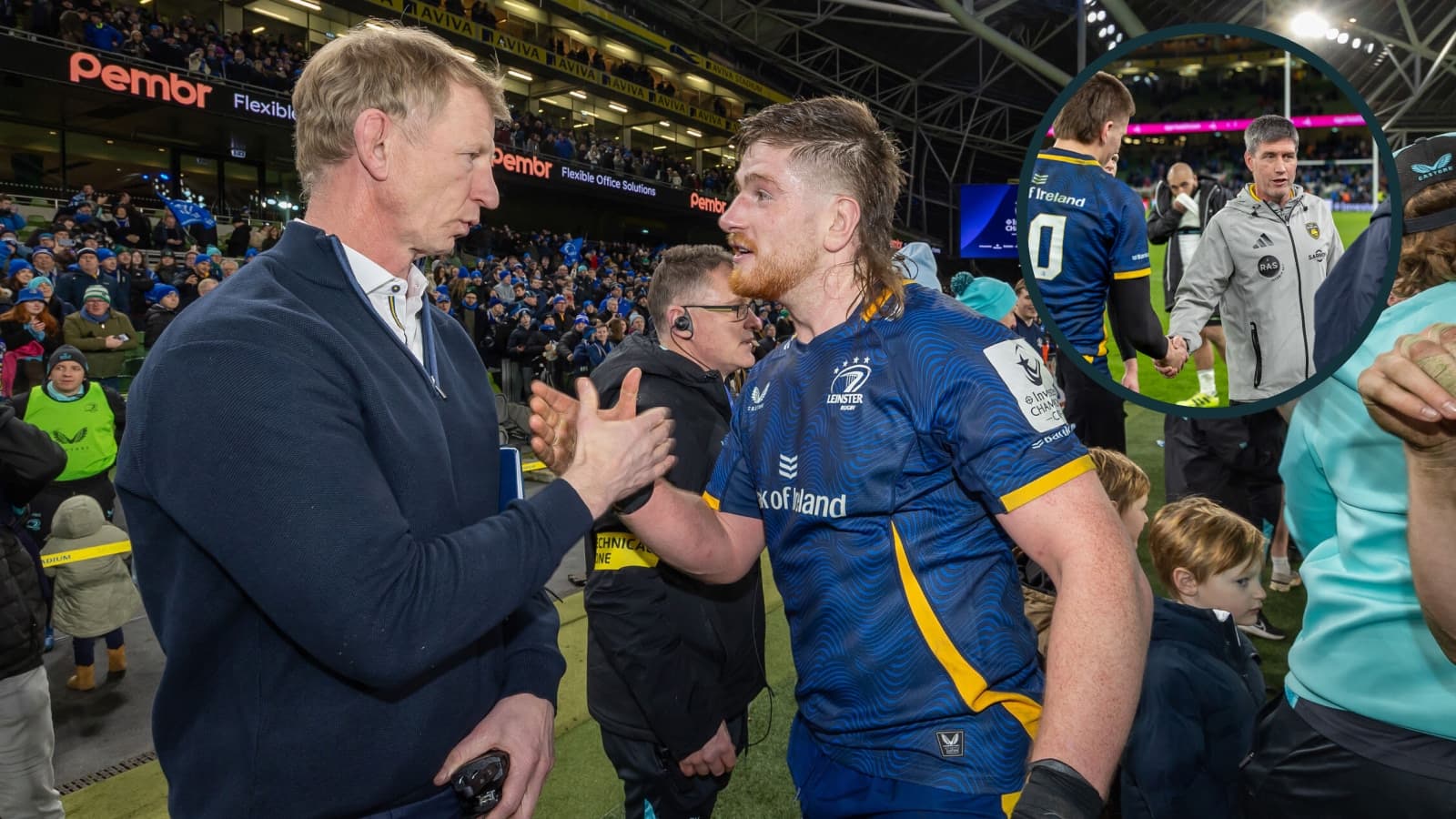Ronan O’Gara a post-game no-show, leaving Leinster to talk up ‘strong ...