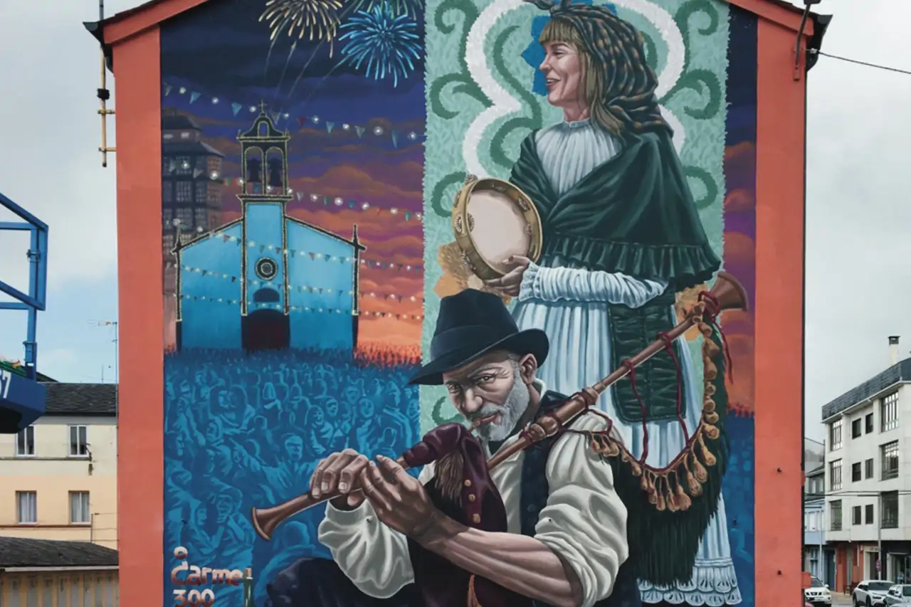 Los tres pueblos de Galicia que compiten por el mejor grafiti del mundo