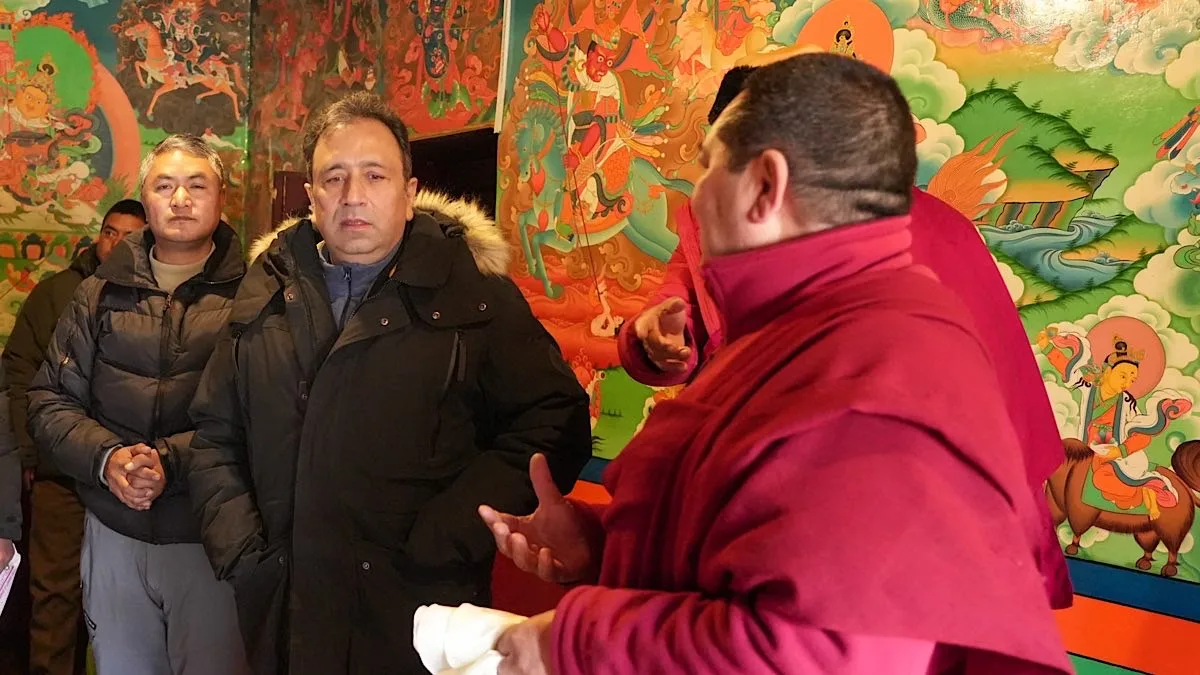 Chief Secretary Ashish Kundra reviews cultural heritage at Ladakh's ...