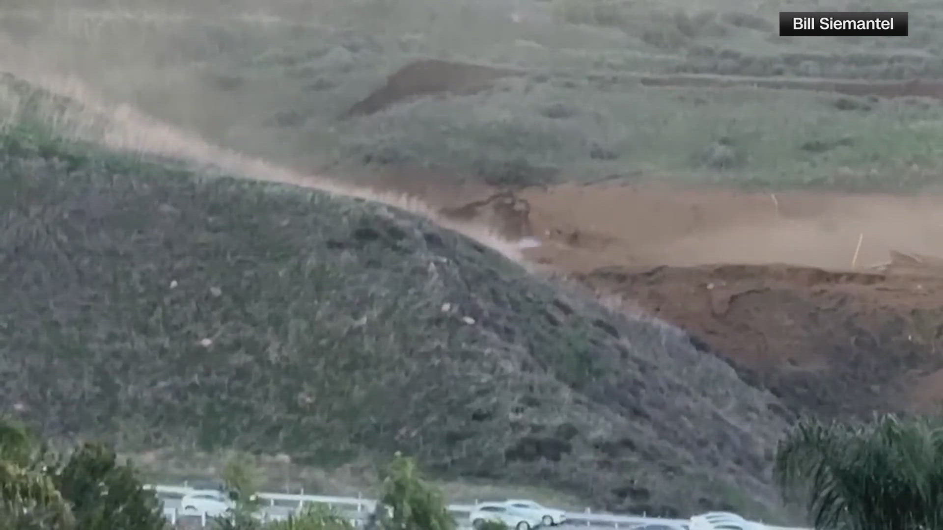 Heavy rain triggers natural gas explosion in California