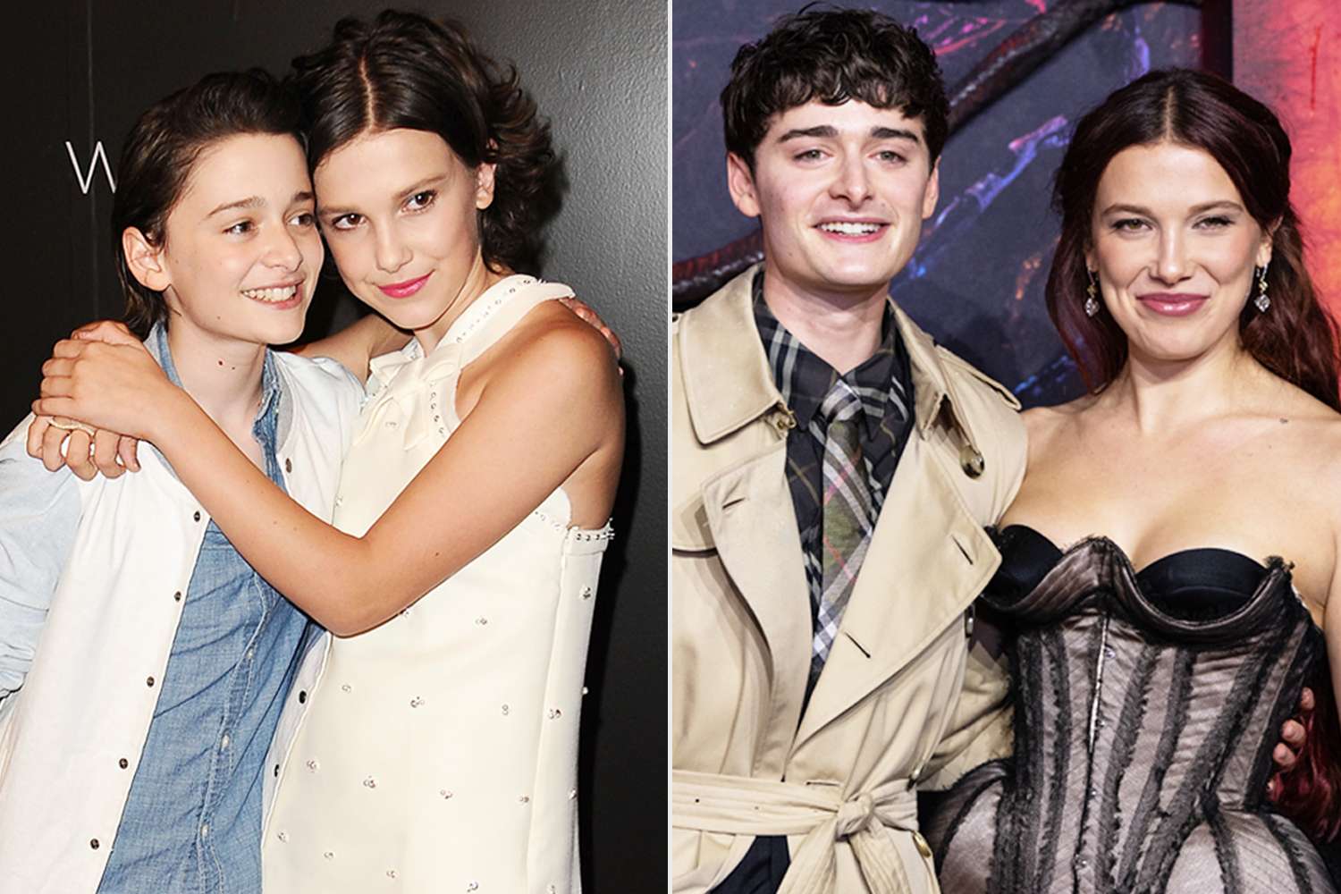 Noah Schnapp and Millie Bobby Brown clicked the first day they met on ...