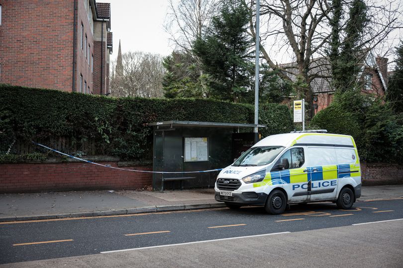 Bus stop cordoned off after man, 65, suffers suspected heart attack and ...