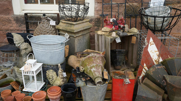 Turn 8 common garden items into creative planters and plant stands