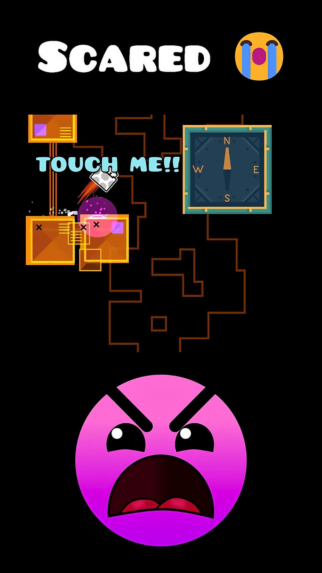 I'm terrified of this Geometry Dash #geometrydash #hard