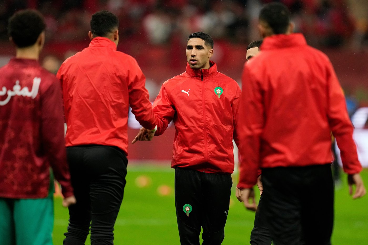 Morocco captain Achraf Hakimi asks fans to stop whistling the team at ...