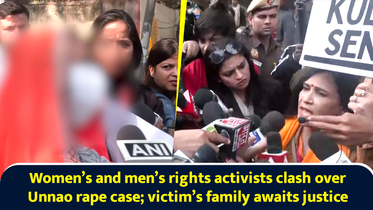Women’s and men’s rights activists clash over Unnao rape case; victim’s ...